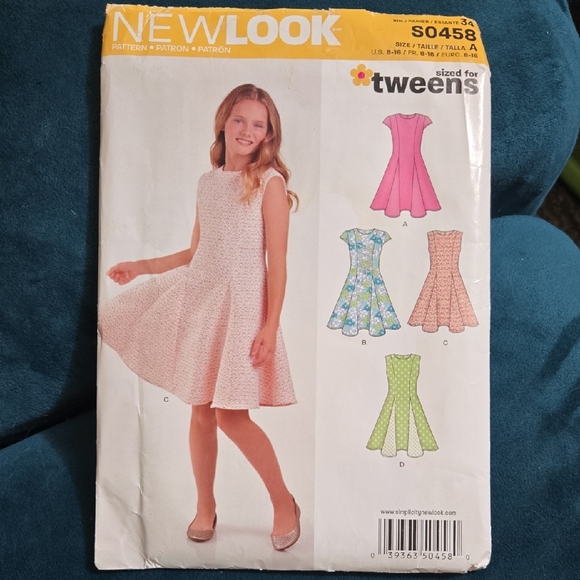 New Look | Other | New Look Tween Dress Pattern In Pink And Green ...